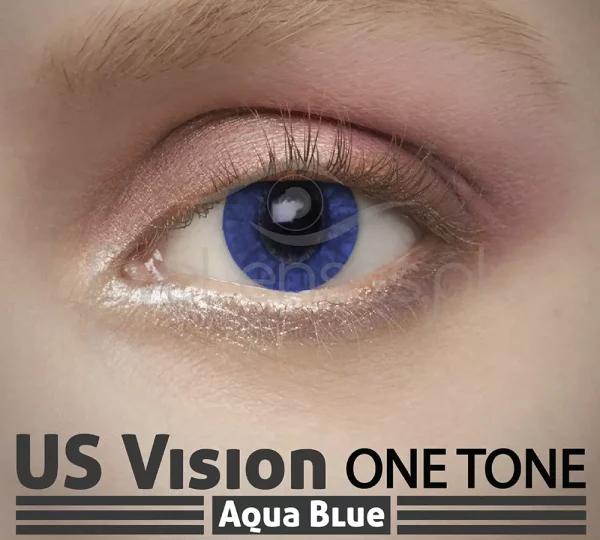 Aqua Blue One Tone – US Vision Lense – AlshifaOptics