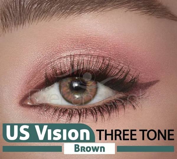 Brown Three Tone – US Vision Lense – AlshifaOptics